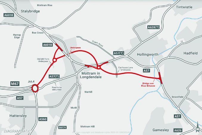 Balfour Beatty Awarded £108 Million A57 Link Road Contract on Behalf of ...