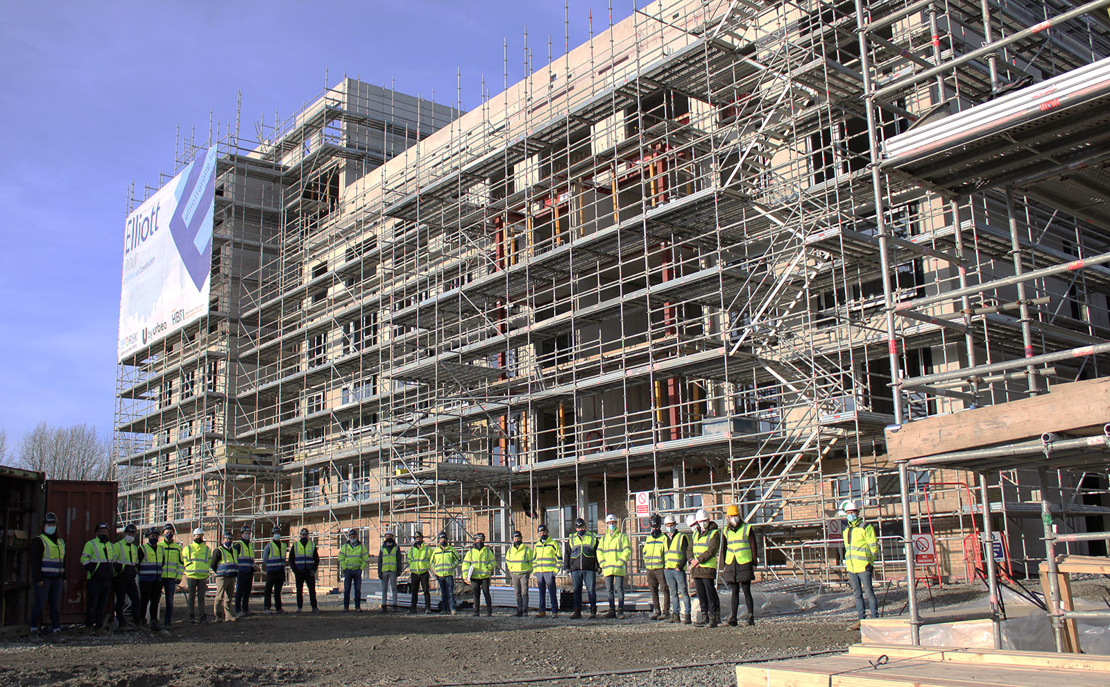 Topping out at Windmill - Construction View Online