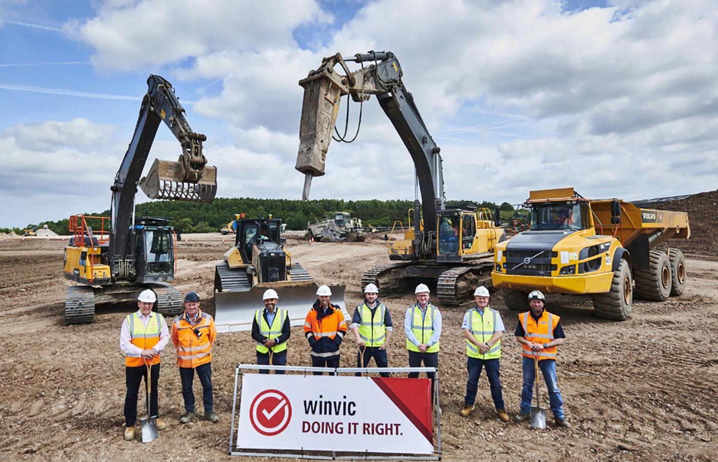 Winvic Construction and Firethorn Trust Breaking Ground at Link ...