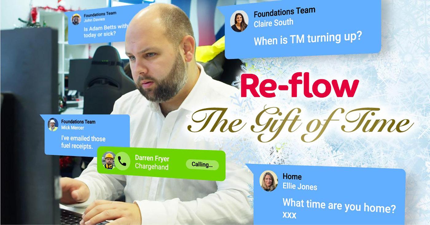 Re-flow Debut Christmas Advert - “The Gift of Time” - Construction View Online