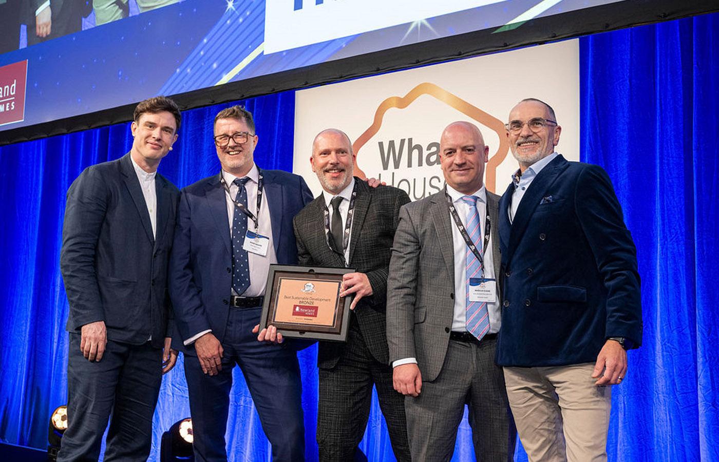 Newland Homes Receives an Industry Oscar - Construction View Online