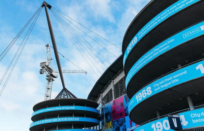 Sisk Top Tier Ambition in Full Flow at Etihad Stadium - Construction ...