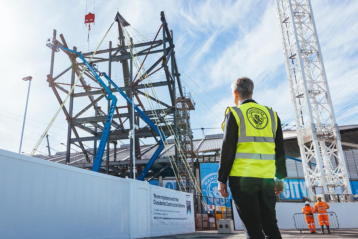 Sisk Top Tier Ambition in Full Flow at Etihad Stadium - Construction ...