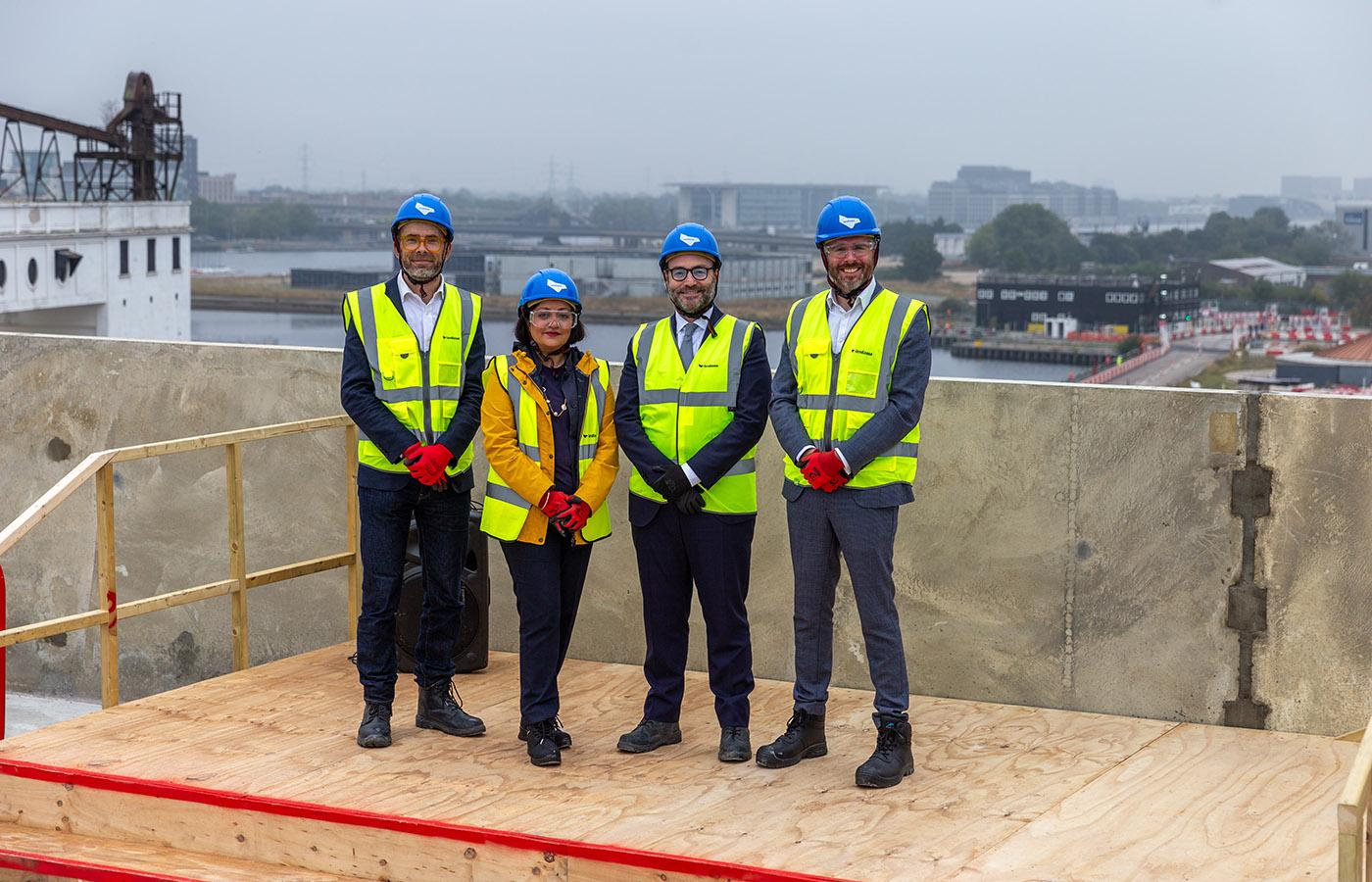 Sisk Achieves Milestone at Silvertown with Topping Out - Construction ...