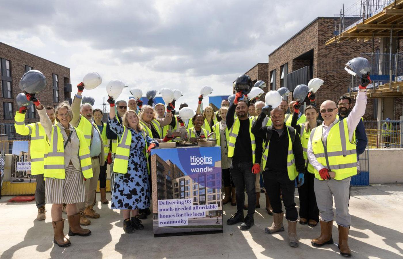 Higgins Partnerships and Wandle celebrate milestone to deliver much ...